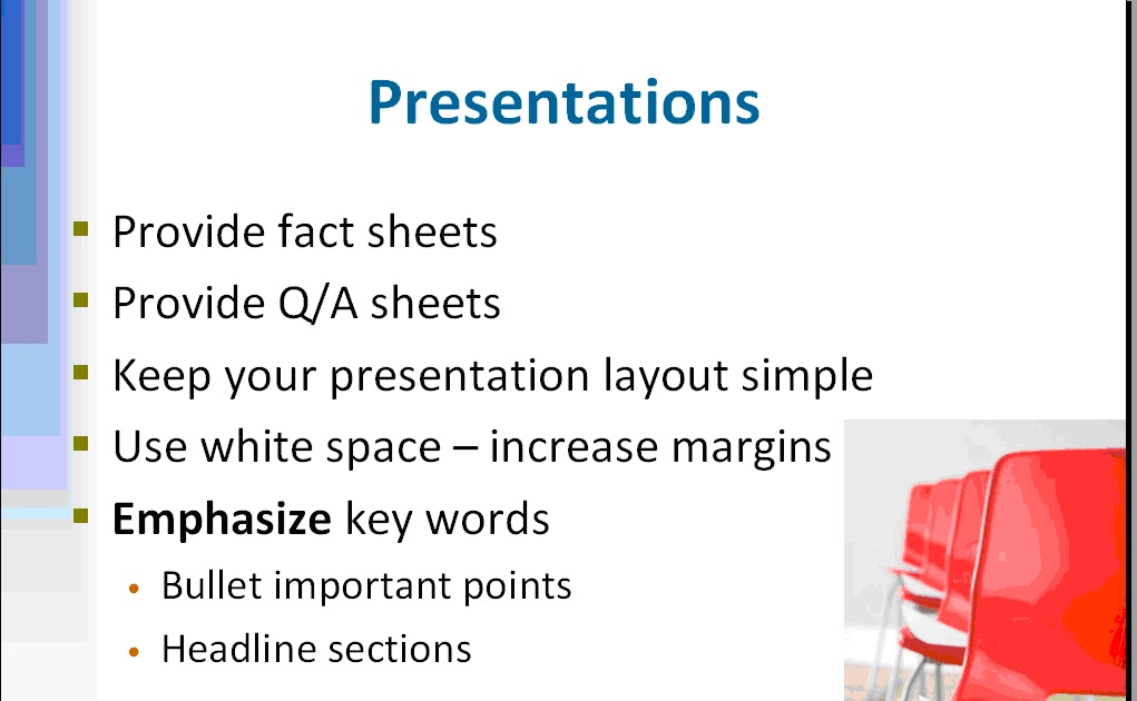 The 7X7 Rule for Presenting Information (and other handy tips ...