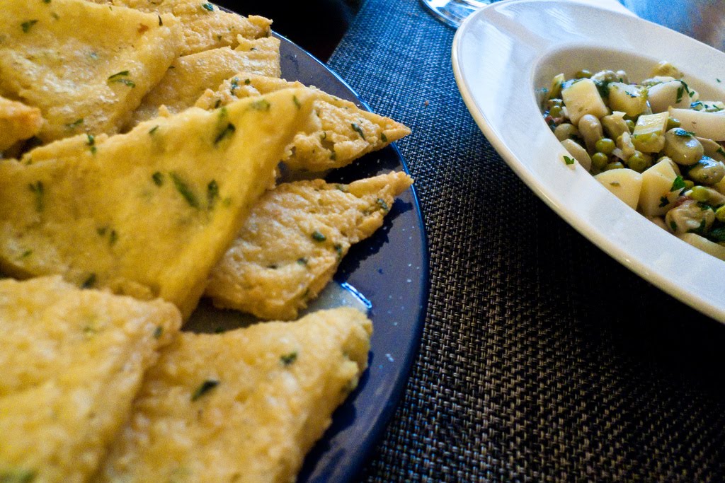 Trattoria Trinacria: Ricetta siciliana: Panelle