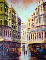 ART WORLD: Old building paintings GALLERY