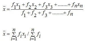 Rumus Mean Median Modus untuk Data Tunggal dan Berkelompok - Matematrick