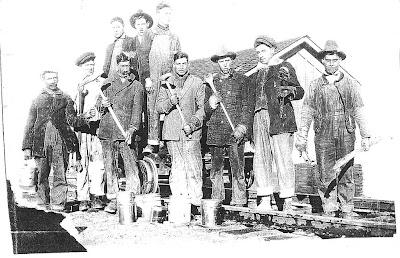 More Thoughts From New Mexico: Rowe, New Mexico Railroad Gang, Circa 1920