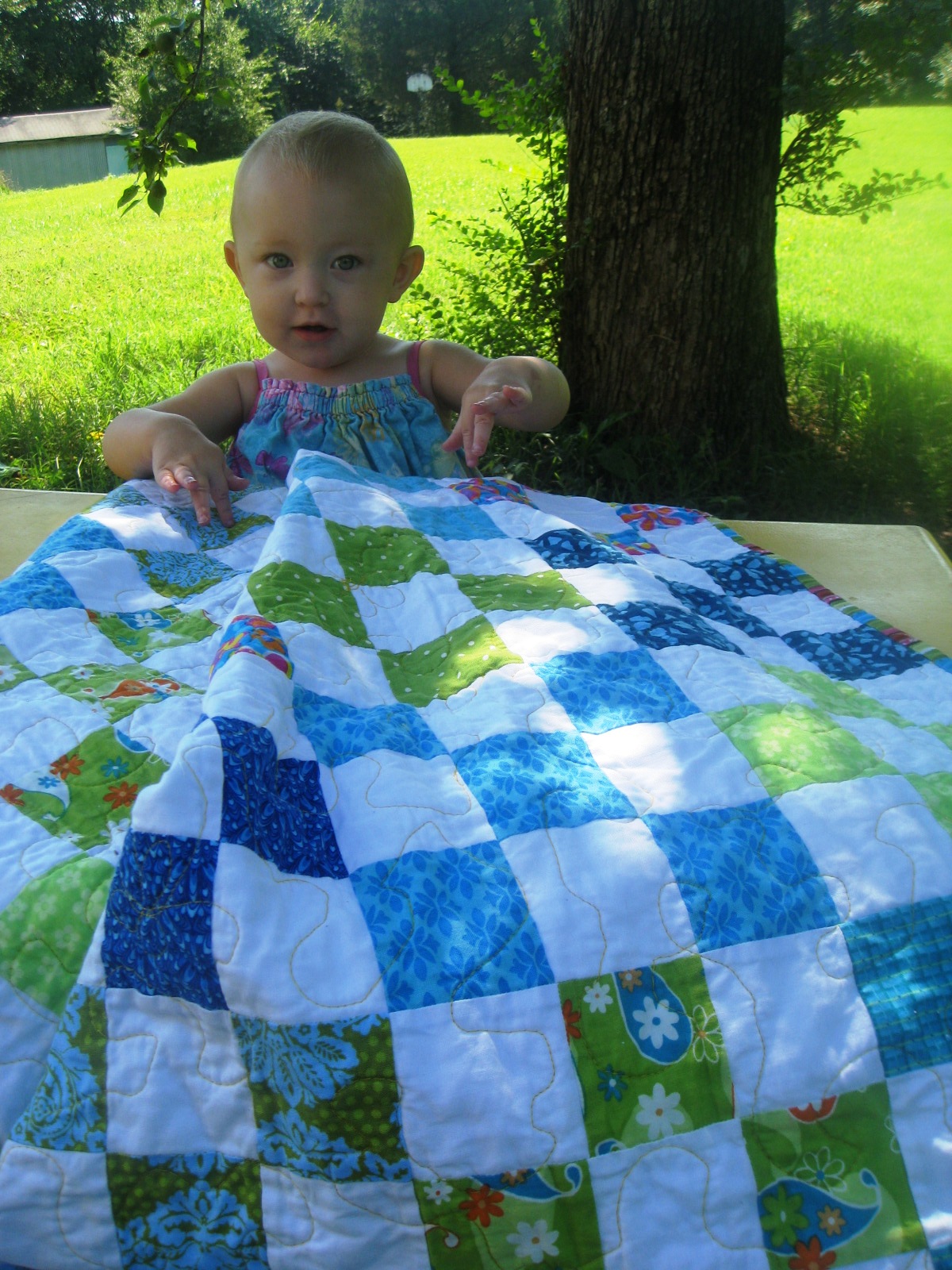 where a second glance makes all the difference: Lexi's quilt