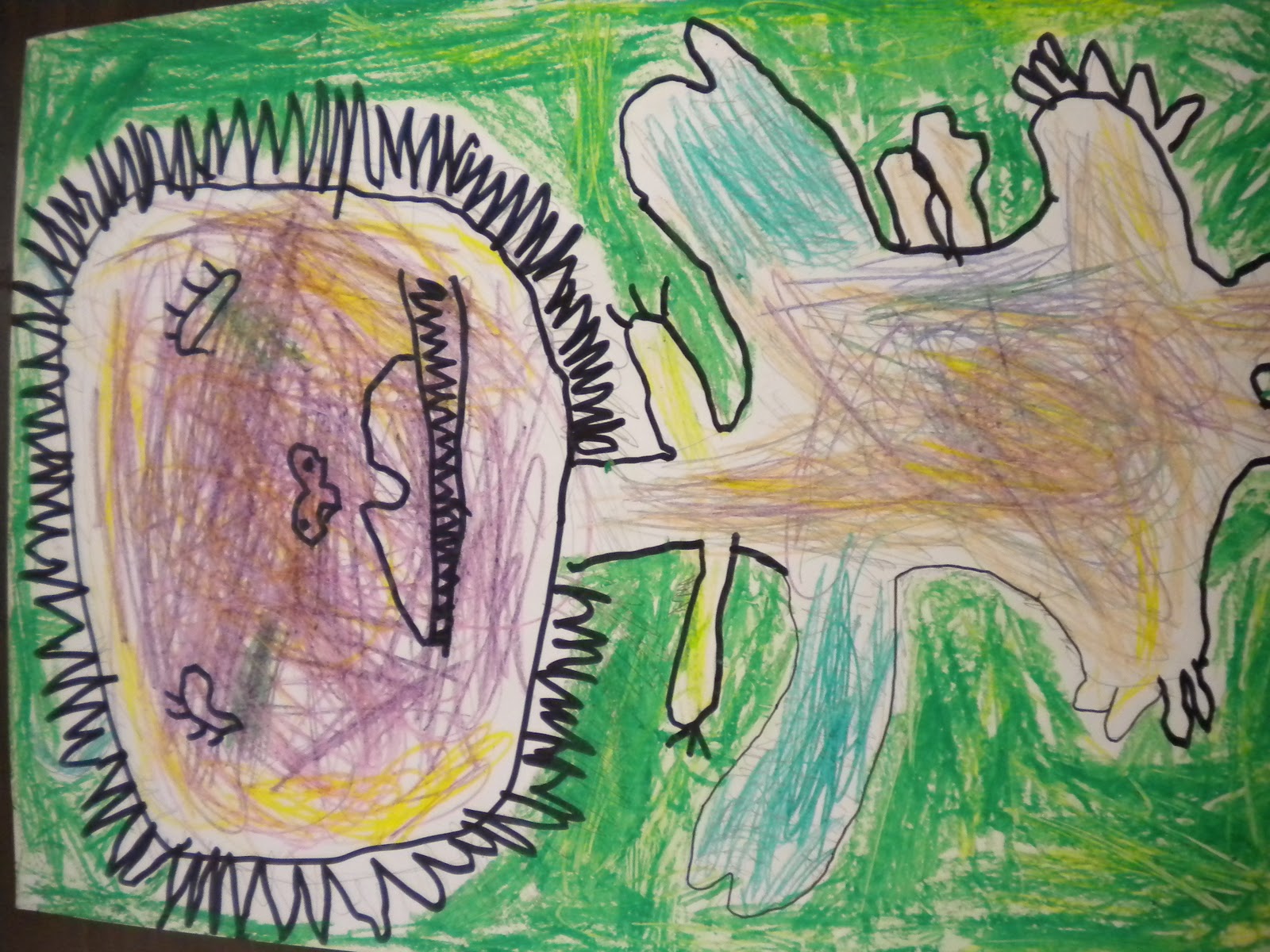 Waitsfield Elementary Art: Where the Wild Things Are!