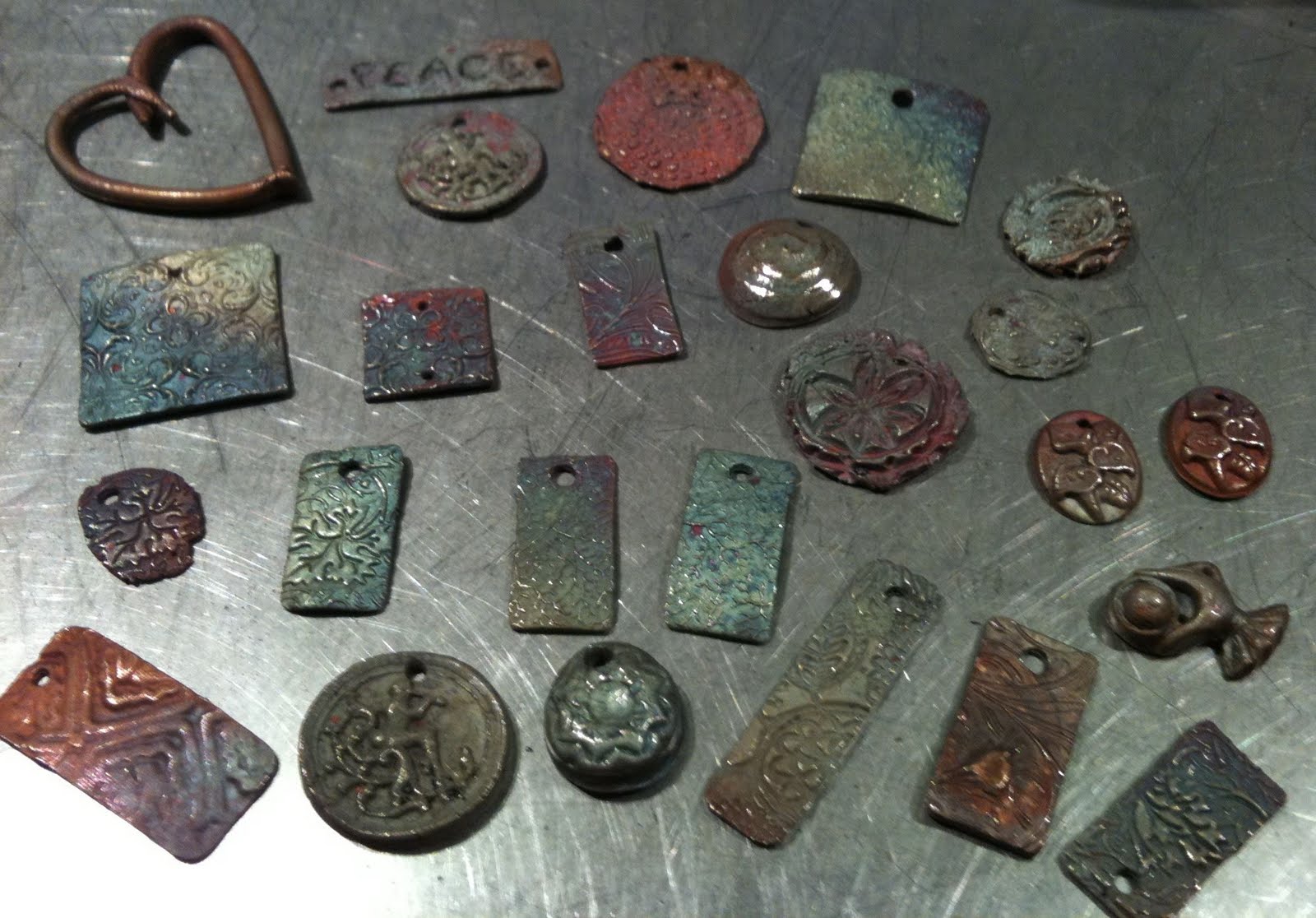 Cristina Leonard Artisan Jewelry: BRONZE CLAY AT BEAD HAVEN