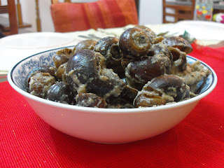 Mushrooms From Home: Pearly Shell: Kuhol and Halaan (Escargot and Clam)