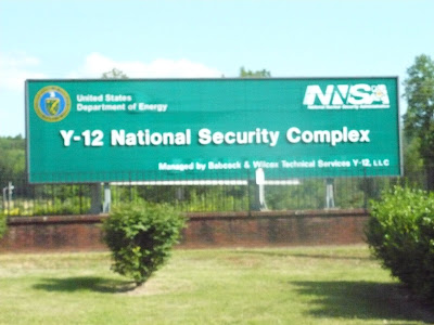 Burt is My Muse: Y-12 Facility - Oak Ridge, Tennessee