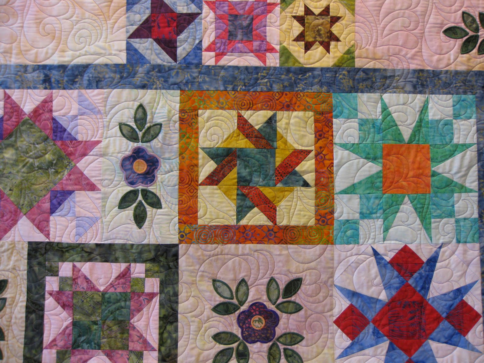 Millie's Quilting: Batik Quilt