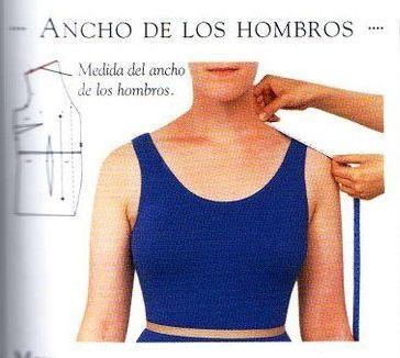 Alfileres de plata: MANUAL DE COSTURA: Tomar medidas