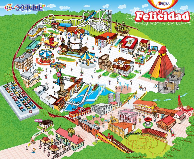 A Journey Through Guatemala: Xetulul: The Amusement and Cultural Park