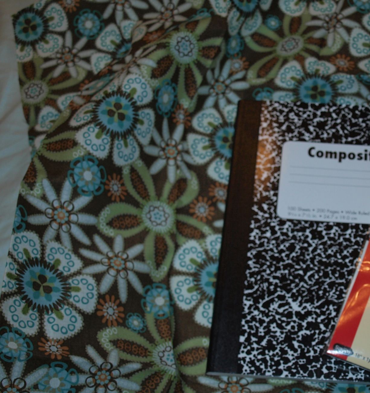Red Heads Craft More Fun: Fabric Covered Notebooks