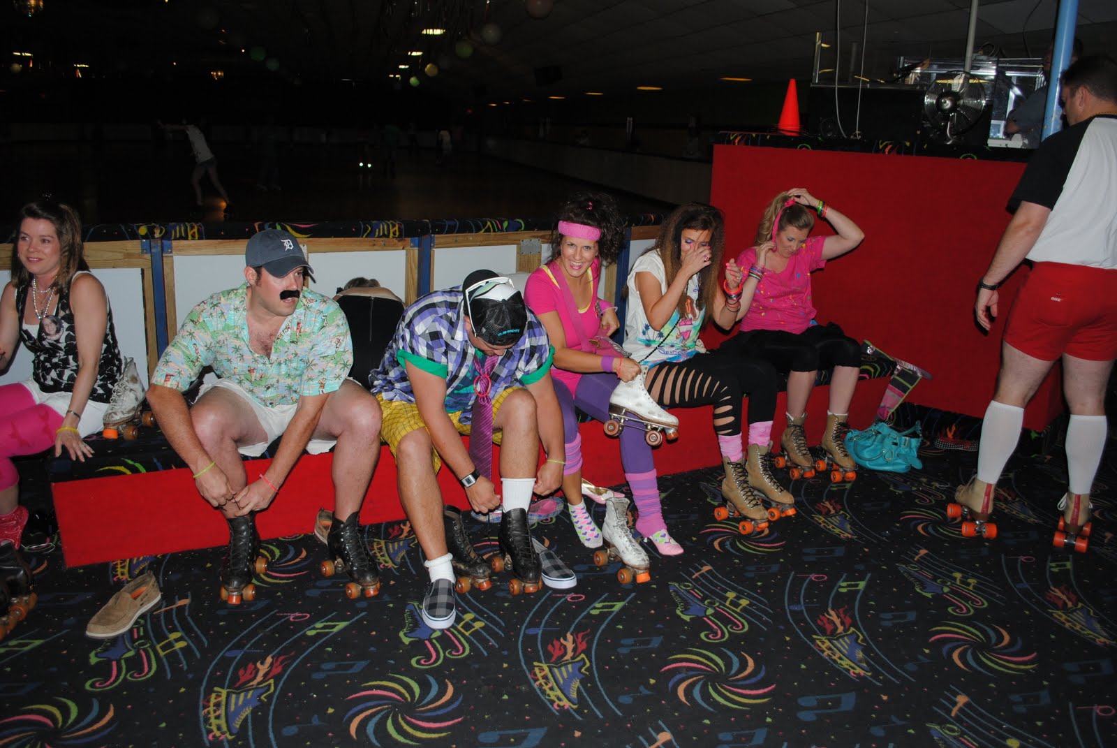 Keeping up with the Kuhlmans: 80s Roller Rink!