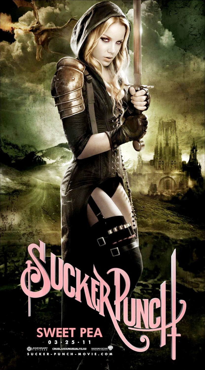 Sucker Punch Character Posters Featuring Jena Malone As Rocket