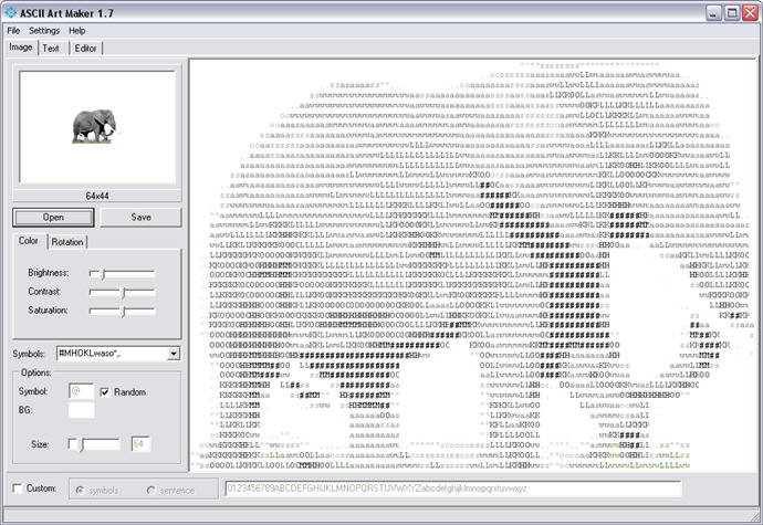 Design Clube - Design Gráfico & Web Design: Ascii Art Maker 1.7