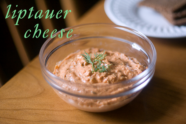 TASTY TRIX: Liptauer: The Cheese of Champions ... and We Have a Winner!