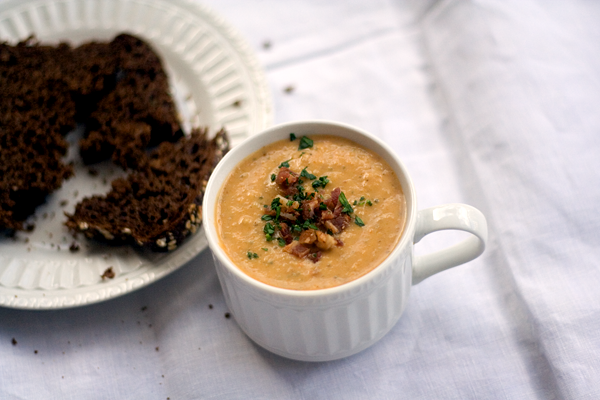 TASTY TRIX: Roasted Chestnut & Butternut Squash Velouté