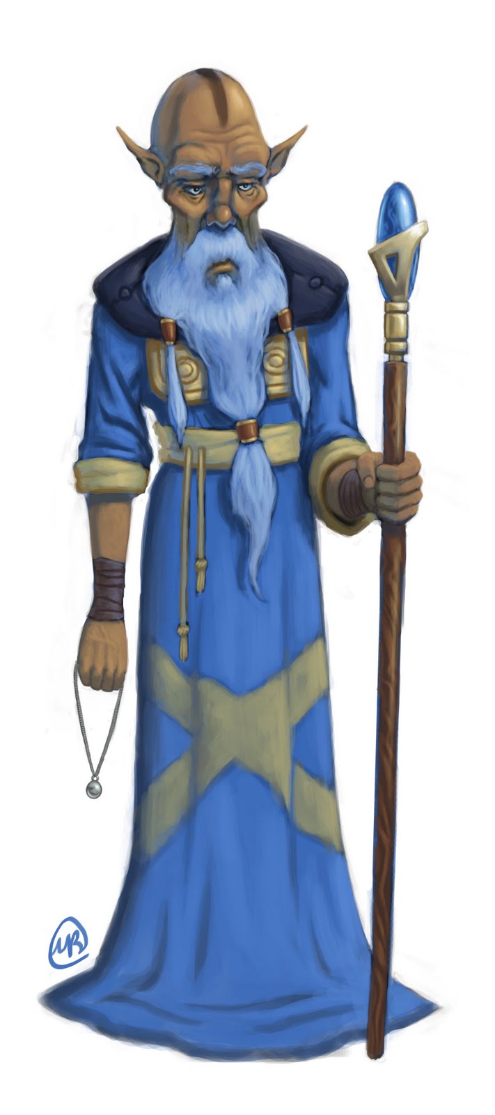 Mike Burns Illustration: Wizard design