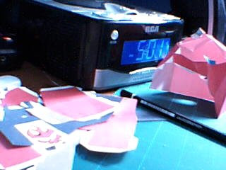 Technical Zero: Earthbound papercraft + W.I.P shots of Gurren