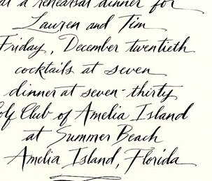 Bennett Schneider - Invitations and Stationery: Handwriting