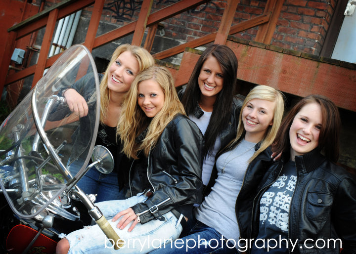 BerryLane Photography: 2011 Senior Model Motorcycle Shoot