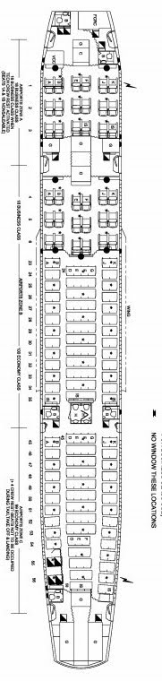 ffpupgrade: Qantas Airbus a332 seating plan