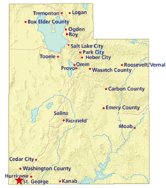 The Mountain and Desert Beauty of St. George, Utah, USA: St. George ...