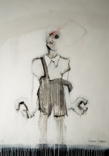 Abstract Art by Gaston Carrio : Art Expo New York - in progress