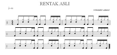 MALAYSIA DRUMMER ZONE: RENTAK MELAYU TRADISIONAL (Drumset)