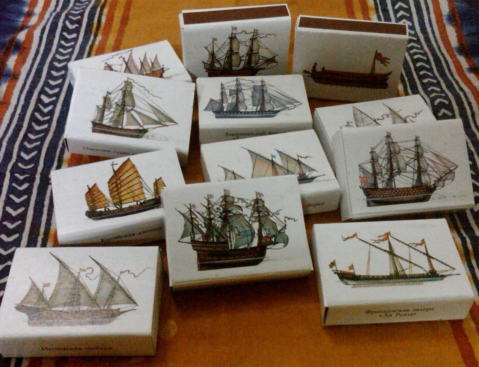 MATCHBOXES AND LABELS COLLECTION: RUSSIA