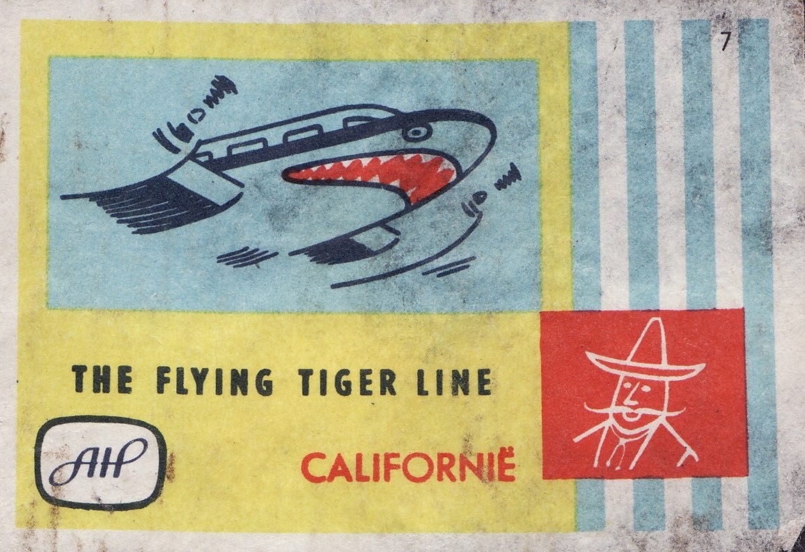 MATCHBOXES AND LABELS COLLECTION: AIRLINES LOGO ON MATCHBOX LABEL