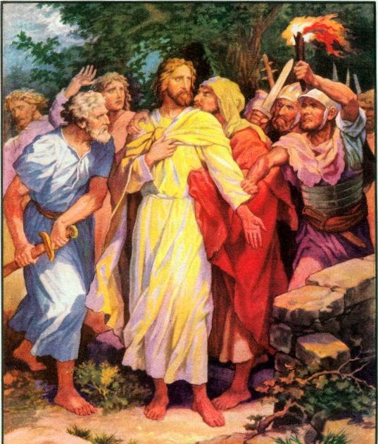 Luke 22 47 53 Jesus Arrested Verse Luke 22 47 53