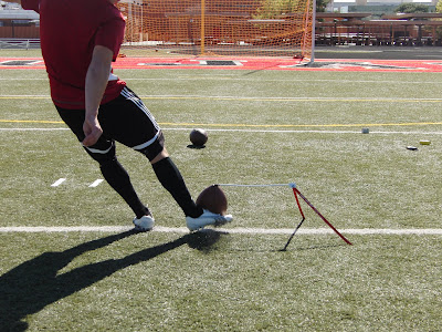 Coach Zauner's Blog...: Nick Pertruit Kicking Lessons