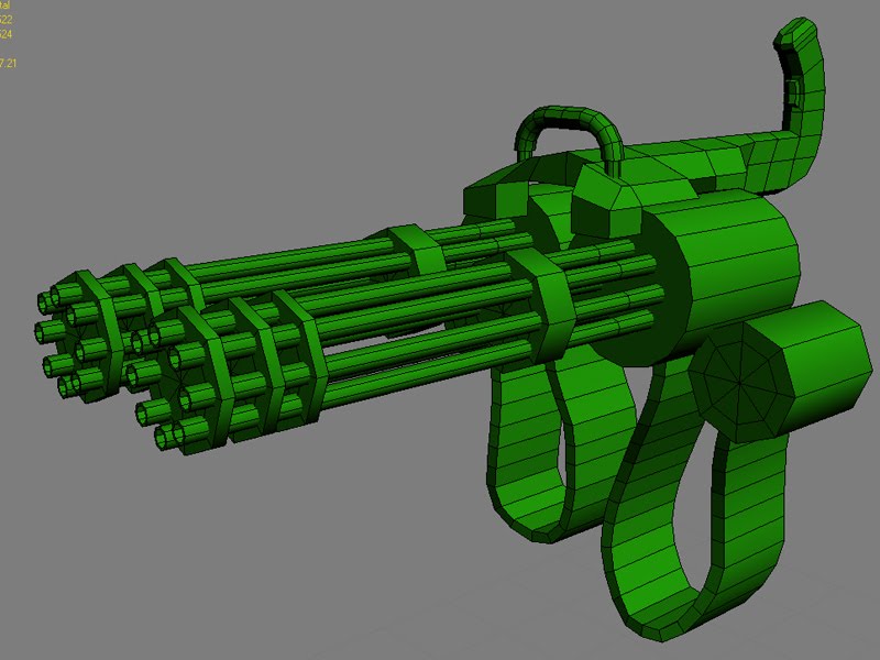 STEVEN CHABEAUX: Rough Mini Gun build