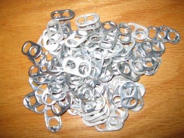 Church Crafts on a Budget: Using Cords To Make Soda Tab Armor