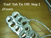 Church Crafts on a Budget: Using Cords To Make Soda Tab Armor