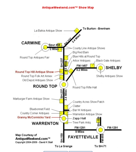 A Place for Margo's Stuff: Round Top for Dummies, What is the Round top ...