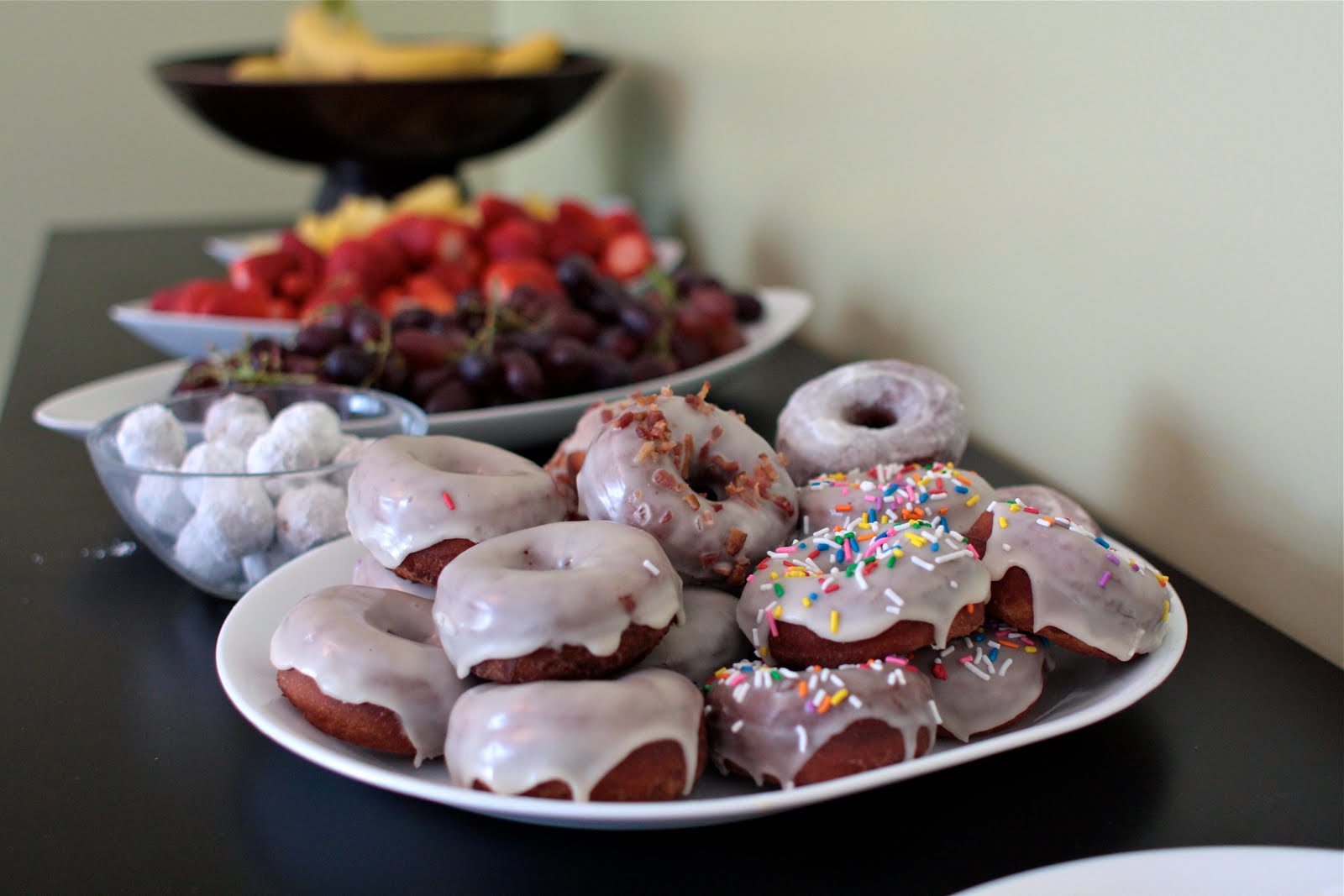 Under the High Chair: Variations on Yeast Doughnuts