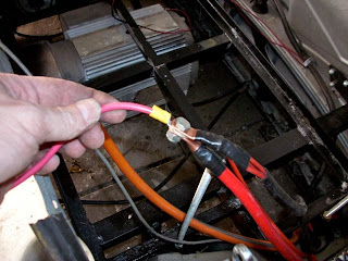 volt914 - Electric Porsche 914: Rear Batteries In