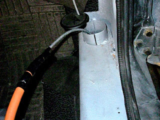 volt914 - Electric Porsche 914: Rear Batteries In