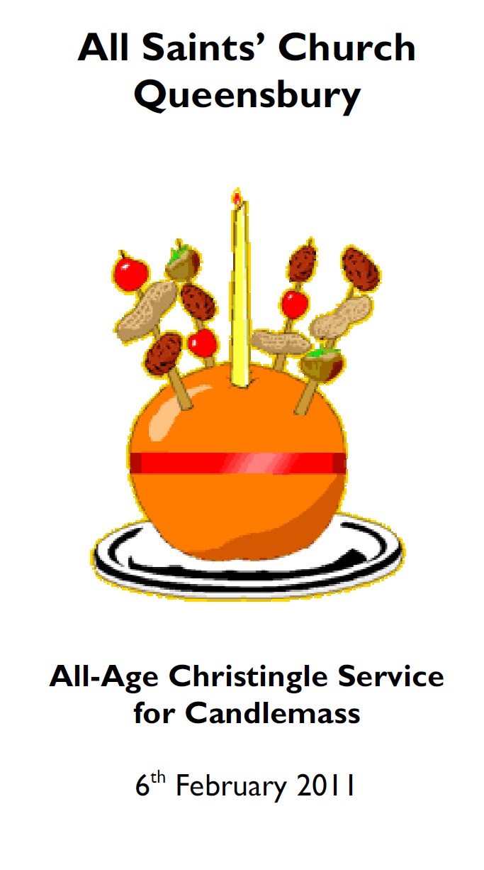 Welcome to All Saints' Church, Queensbury: Christingle Service