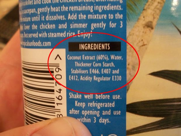 Cornstarch Ingredients