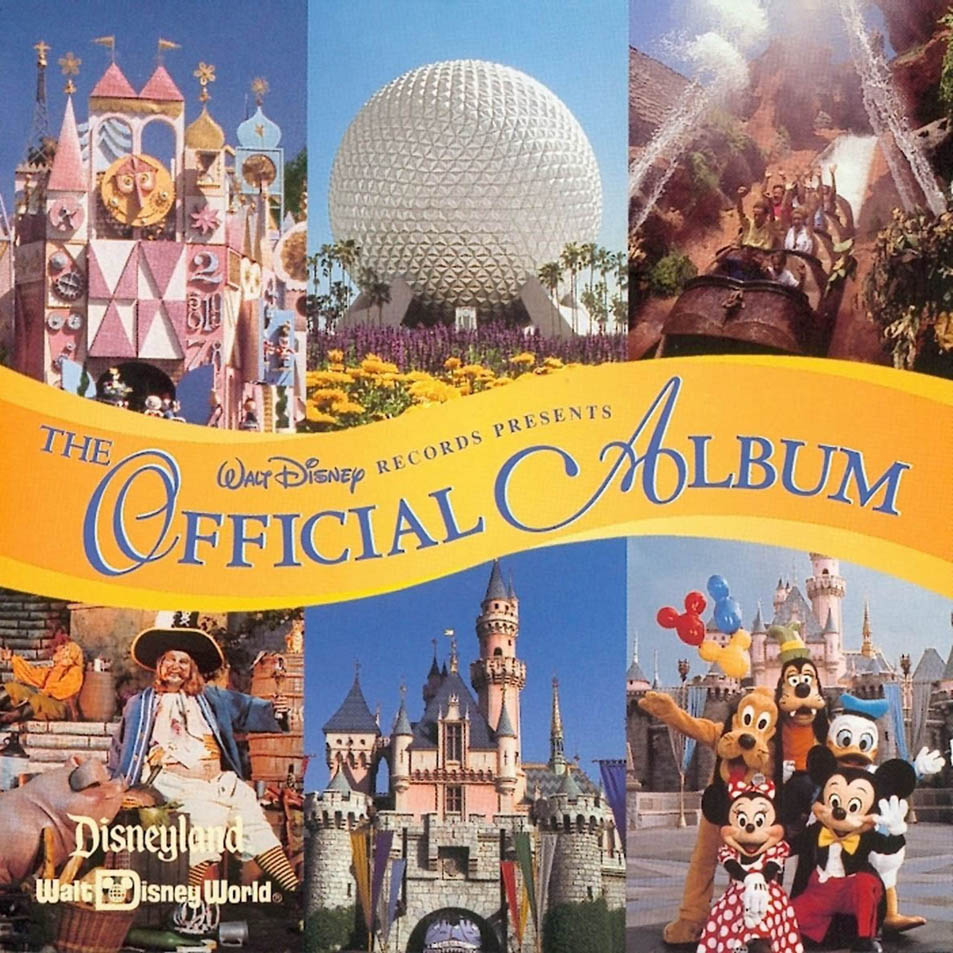 CARATULAS DE CD DE MUSICA: Walt Disney World The Official Album (1998)