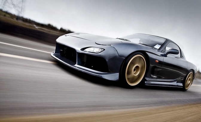 tuning cars: Mazda rx7 Tuned