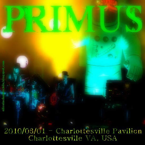 Comunidad Alice in Chains Chile: Primus - Live in Charlottesville, VA ...