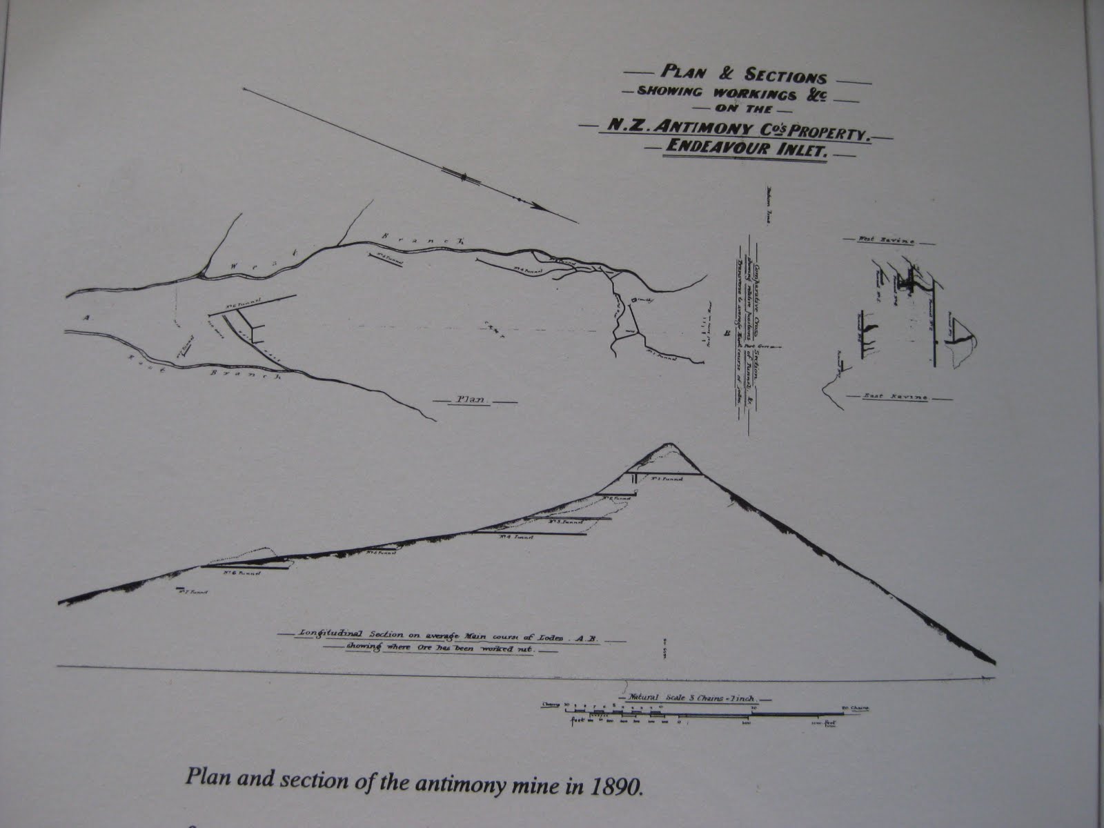 Endeavour Inlet History Blog: Mines, Adits , levels etc
