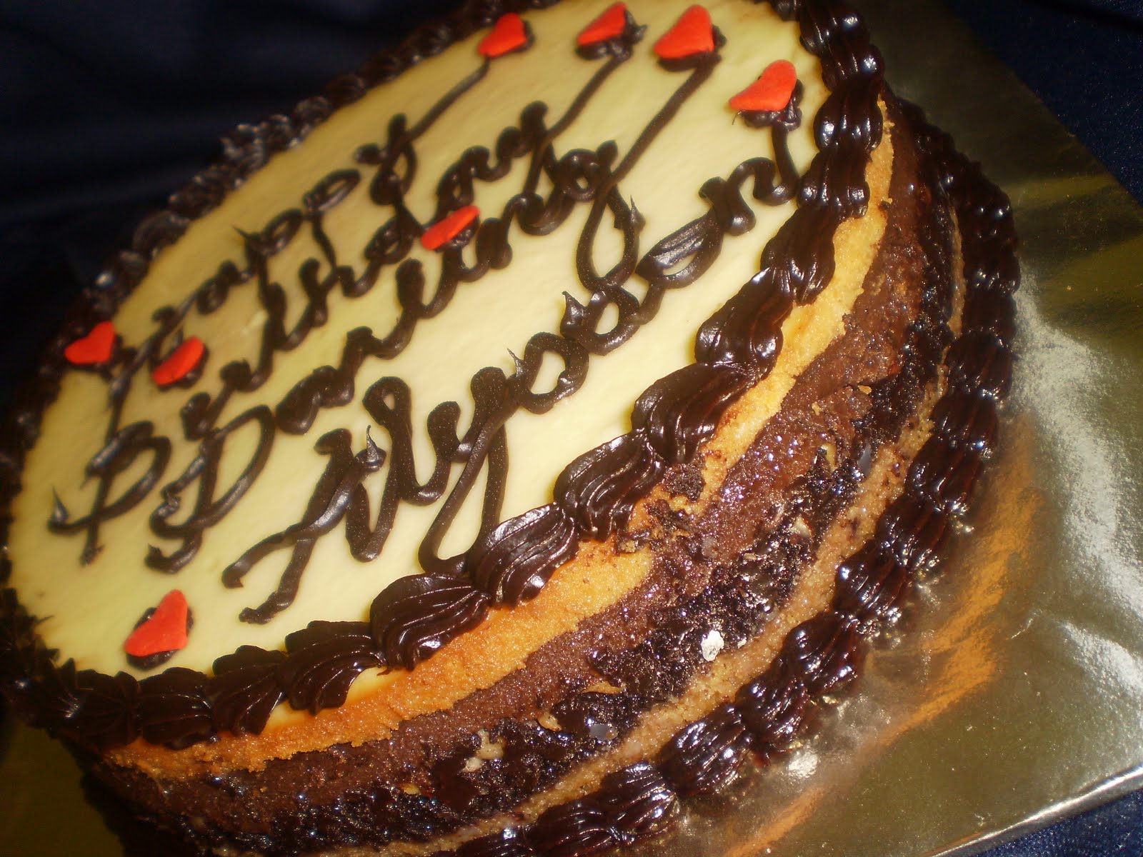Craving Cakes with Noni: Birthday Choco Paradise Cheesecake - Happy ...