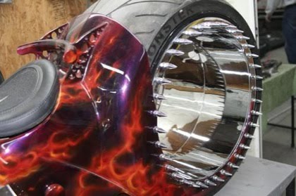 ☺☺☺: World's First Completely Spokeless Motorcycle