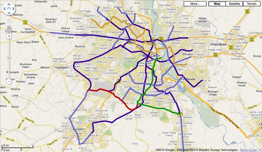 Sarson ke Khet: Jumping the Gun on Delhi's Light Rail and Monorail Plans