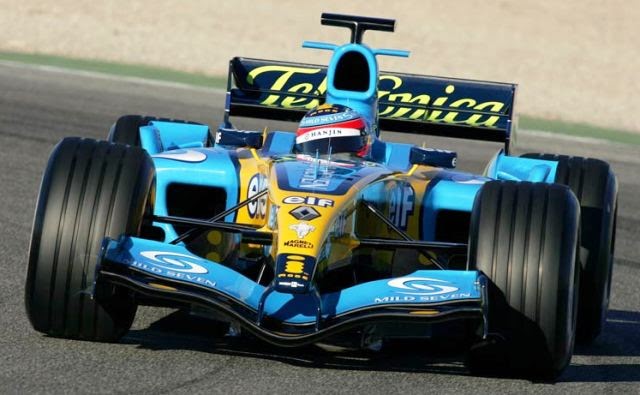 Autoleyendas: Top Gear probando el Renault R25 F1