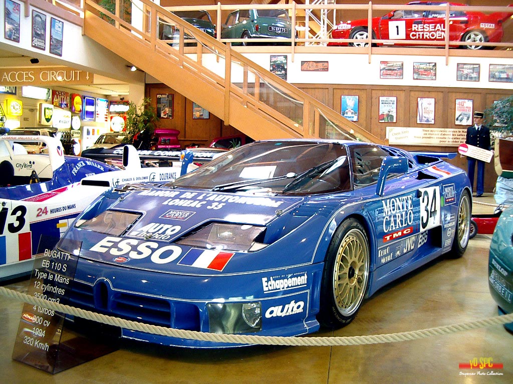 Bugatti EB 110 SS | Carro de Corrida