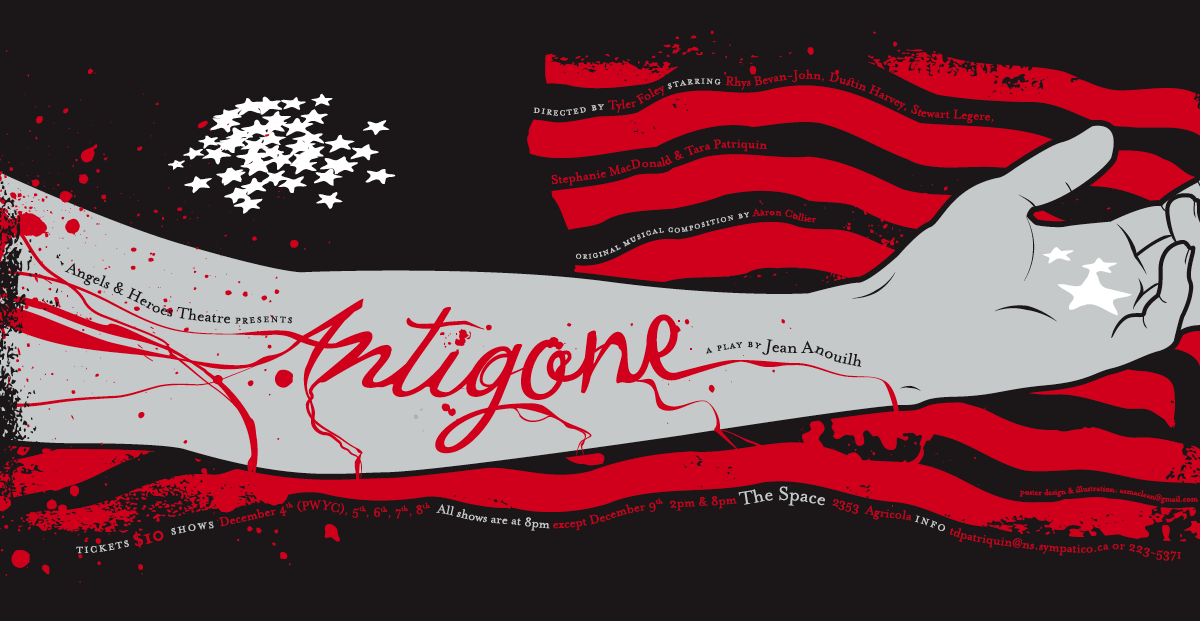 Antigone Play Posters